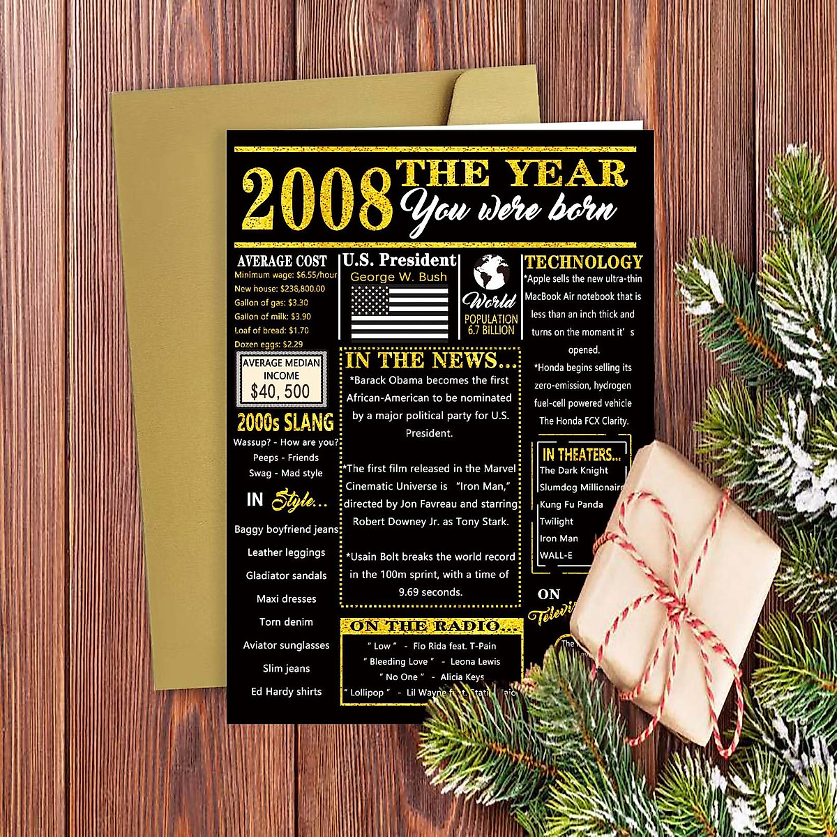 OJsensai Naughty 66th Birthday Card for Husband Wife, Best Gifts for 66 Year Old Woman Man, Big 1958 Card for Mom Dad, Unique 66 Bday Gift Ideas for Grandma Grandpa, Back In 1958