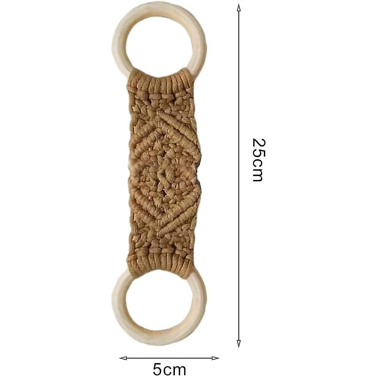 Crochet Towel Holder, Macrame Towel Holder Ring, Macrame Towel Holder Ring，Macrame Kitchen Towel Holder, Macrame Dish Towel Holder, Handmade Macrame Dish Towel Holder Decoration (3 PCS)