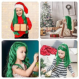 MSDADA Green Hair Chalk for Girls-New Hair Chalk Comb Temporary Bright Washable Hair Color Dye for Kids-Girls Toys Gifts for Birthday,Easter,Christmas,Halloween