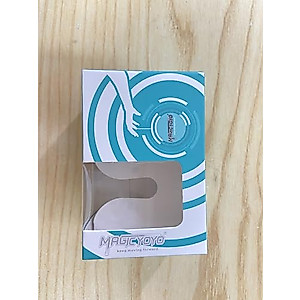 Responsive Yoyo D3 Looping Yoyo for Kids, Durable Professional Plastic Yo yo for Beginners, Looping Yo-yo for 2A Thick with Extra 2 Yoyo Strings + 2 Spacers ( Blue White)