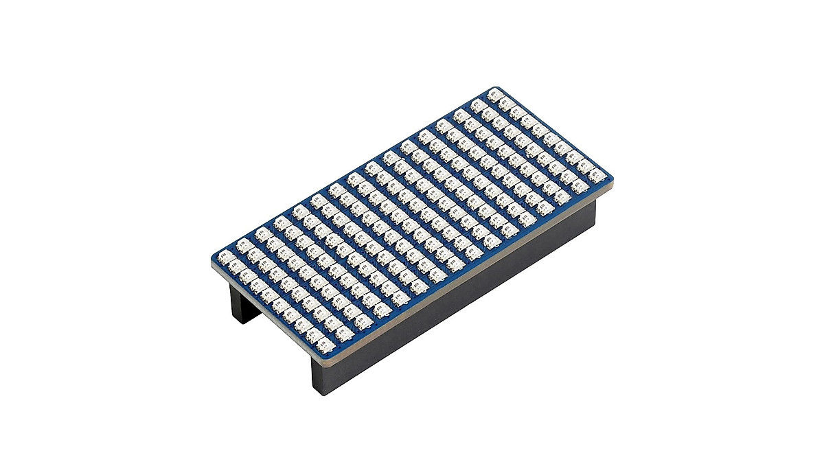 Waveshare RGB Full-Color LED Matrix for Raspberry Pi Pico 16×10
