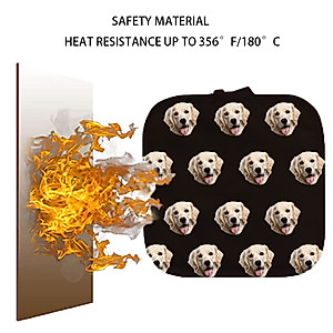 Customized Pot Holders are Heat-Resistant and Washable Decorative Kitchen Gifts, Suitable for Cooking and Baking, Patterns Can Be Customized