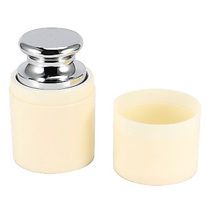MUKLEI 5 KG Calibration Weight, 5000g Precision Class M1 Steel Scale Calibration Weight with Chrome Finish, Precision Steel, Calibration Weight for Digital Scale, Silver