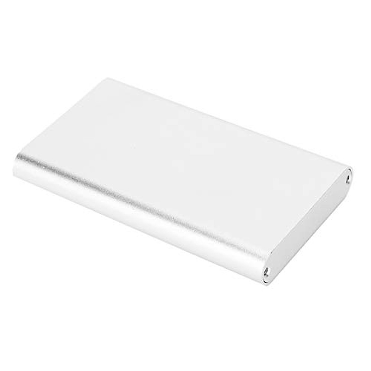 Anticorrosion 13x61x100mm Aluminum Alloy Enclosure Electronic Case for Industrial Equipment Shell(Sandblasted Oxidized Silver)