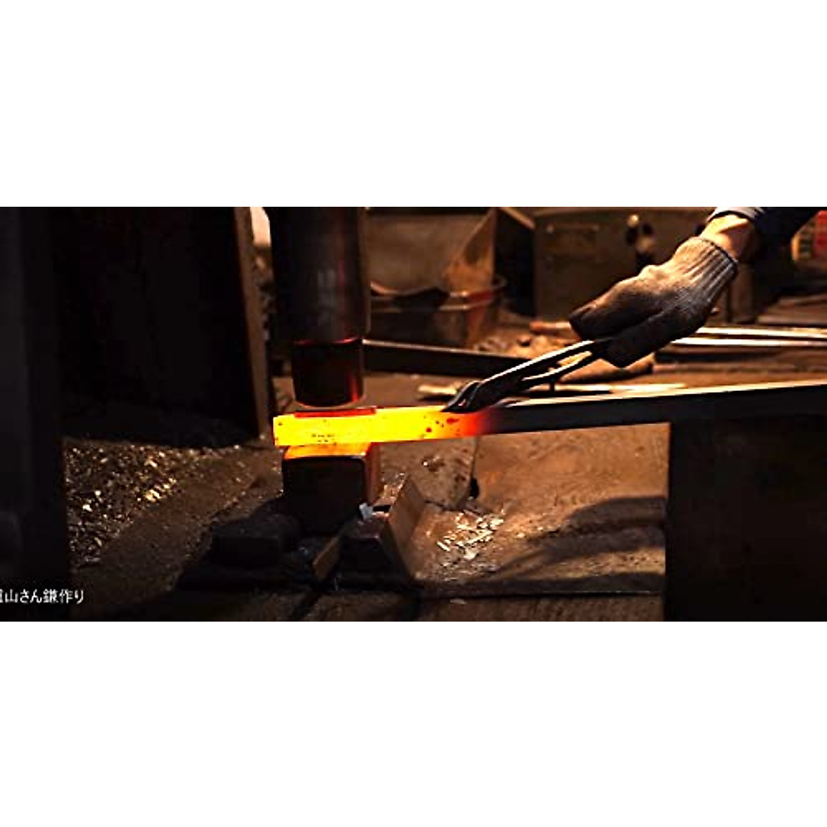 OJIKA" Billhook Double-Edged Aogami Steel Blade Forestry Japan Tools 16.9inch