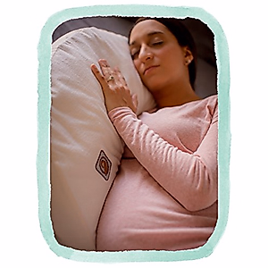 The Nesting Pillow - Organic Nursing Pillow with Washable Slip Cover