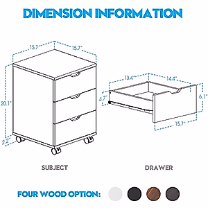 Office Filing Storage Cabinet, Home Office Document Drawer