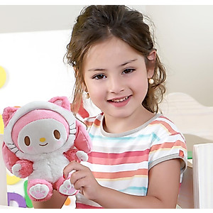 Kitty Melody Character Plush Toys Cute Plush Toys Kawaii Cat Stuffed Anime Plush Pillow for Birthday Valentine's Day Plush