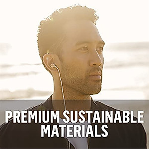 House of Marley Uplift 2: Wired Earphones with Microphone and Sustainable Materials (Brass)