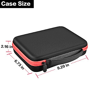 Toy Organizer Storage Case Compatible with Bakugan Figures, BakuCores and Armored Alliance, Geogan Rising Battle Action Figure, Mini Toys Container Holder Bakugons Box with Mesh Pocket (Bag Only)