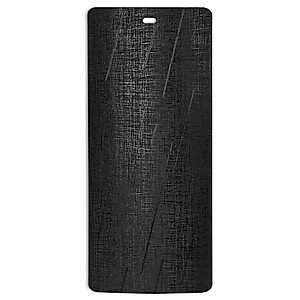 DALIX Silky Black Vertical Blind Texture Slats Sliding Door 82.5 Qty 5 Pack