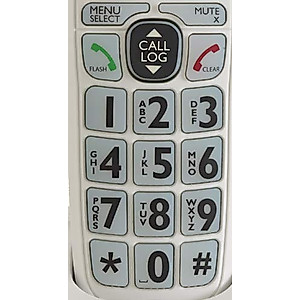 Clarity D714 Moderate Hearing Loss Cordless Phone with D704HS Expandable Handsets (D714 with (2) D704HS)