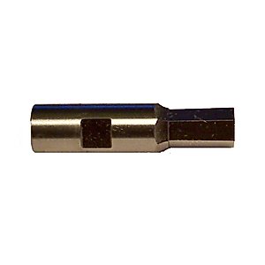 Hassay Savage 66205 5 mm Hex Rotary Punch Broach, 8 mm shank