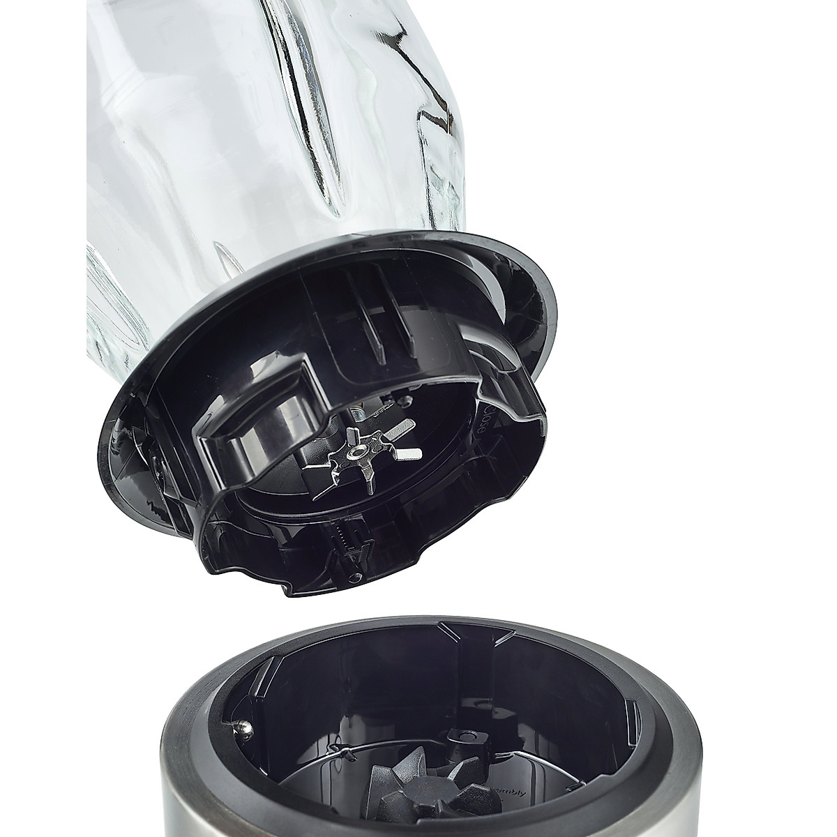 Braun JB7200 PureMix Power Countertop Blender With Plastic Jug, 56 fl. oz, Black