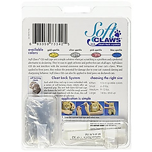 Feline Soft Claw Nail Caps M Blu Sprk