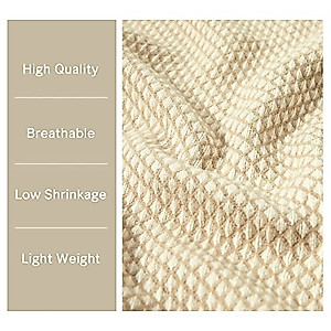 ZonLi Soft Throw Blanket for Couch, 50"x60" Weave Blanket with Tassels & Diamond Pattern,Soft Lightweight Shawl Blanket Decoration Blanket for Living Room, Sofa, Bed