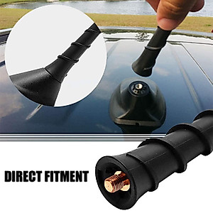 Antenna fits 2011-2023 Jeep Cherokee, Grand Cherokee, Renegade, Compass, Dodge Journey, Durango, Avenger, Dart, Chrysler 200, 68297936AA 5091100AA