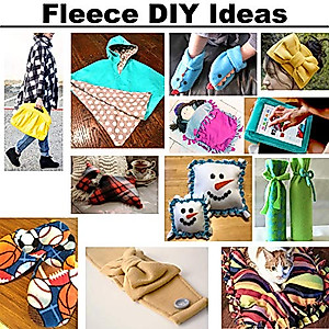 Barcelonetta | Fleece Fabric | 2 Yards | 72"X60" Inch | Polar Fleece | Soft, Anti-Pill | Throw, Blanket, Poncho, Pillow Cover, PJ Pants, Booties, Eye Mask (White, 2 Yards)