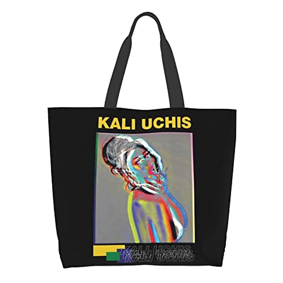 Kali Uchis Tote Bag Women'S Large Capacity Shopping Shoulder Bag Travel Beach Bag With Lining