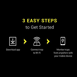 Victor M1 Smart-Kill Wi-Fi Electronic Mouse Trap,Black (1 Pack)