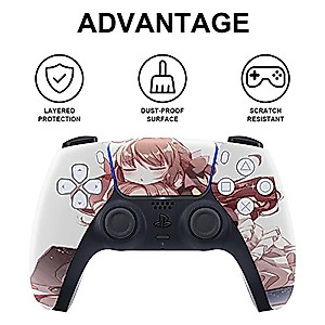 M-ad-ok-aPS5 Sticker (Digital Version) Protective Film for Console and Controller, Scratch-Resistant