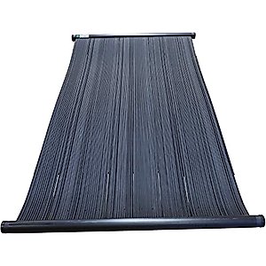 SolarPoolSupply High-Performance Solar Pool Heater Panel Replacement - 15-20 Year Life Expectancy - Extreme Durability + Easy Install + High-Heat Performance (4' X 8' / 1.5" I.D. Header)
