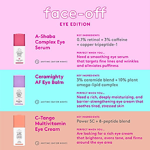 Drunk Elephant A-Shaba Complex Eye Serum - Anti Aging Wrinkle Serum for Dark Circles (15 mL / 0.5 Fl Oz)