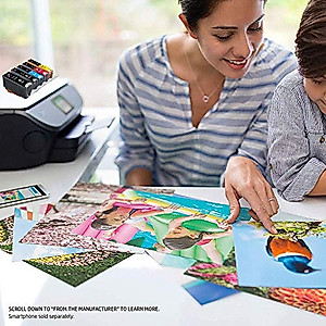 Tuobo PGI-220 CLI-221 Ink Cartridges Compatible with Canon 220XL for PIXMA IP3600 IP4600 IP4700 MX860 MX870 MP560 MP620 MP620B MP640 MP980 MP990 PMFP1 PMFP3 SFP1 Printer (30 PCS Without Grey)