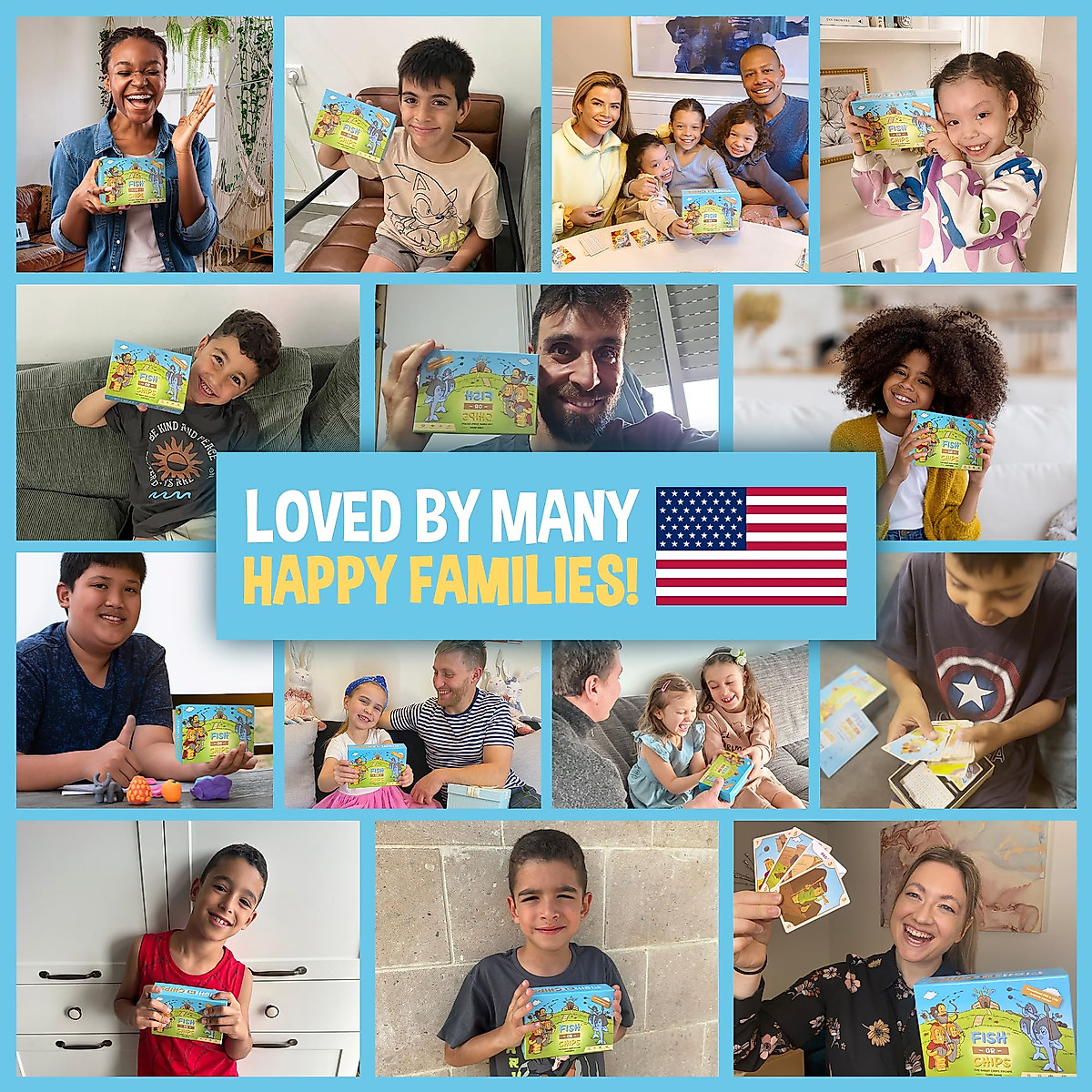 THE GREAT FRIES ESCAPE - Foodie Adventure Card Game for Kids, Easy to Learn Playing Cards for Kids, Ideal for Family Game Night, Party Game, Camping - Fun Artwork | 2-7 Players, Ages 6 & Up