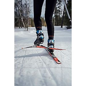 FALKE Women Standard SC1 Cross Country Knee Length W 1 Pair, Black (Black-Mix 3010), 8-9