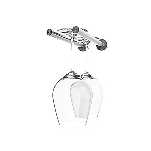 VintageView Vino Series Stemware Racks (Drywall Surfaces, Gunmetal)