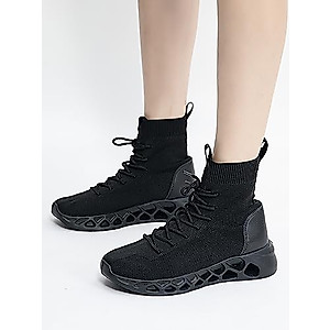 Women’s Breathable Safety Shoes Comfortable Utility Non Slip Walking Running Shoes Adult Fashion Sneakers Black