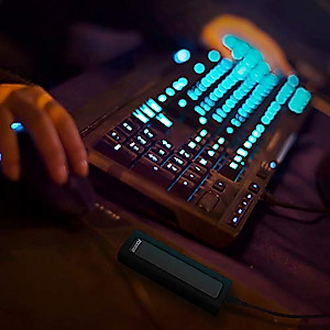 Fantom Drives External SSD 1TB - 1050MB/s Read and Write, USB C and USB A, NVMe, Fortified by Aluminum and Silicone Bumper, Extreme Mini, UCX-1000N