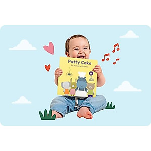 Cali's Books Patty Cake Nursery Rhyme Interactive Books for 1 Year Old - Perfect 1 Year Old Girl Gifts Sound Book for Toddlers 1-3 - Musical Book for Toddlers with 6 Favorite Songs