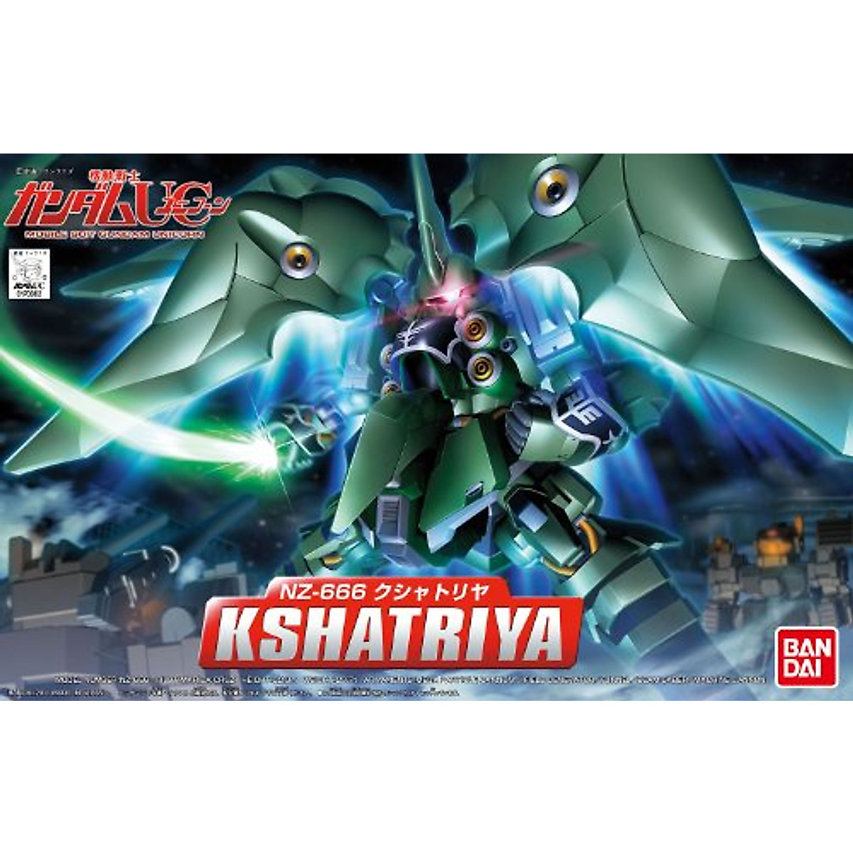 Bandai Hobby SD BB Senshi #367 Kshatriya Mobile Suit Gundam UC Model Kit