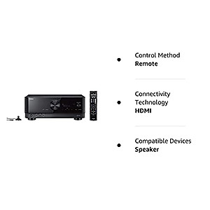 Yamaha TSR-700 7.1 Channel AV Receiver with 8K HDMI and MusicCast (Renewed)
