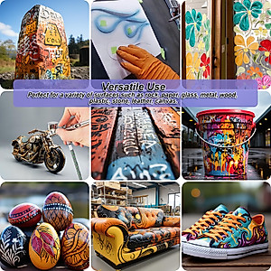 Airbrush Paint - 30 Colors with 3 Thinner, Ready to Spray Airbrush Paint Set, Water-Based Acrylic Air brush Paints for Metal, Plastic Models, Canvas, Wood - 33 Bottles