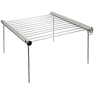 UCO Grilliput Portable Grill for Camping, Stainless Steel