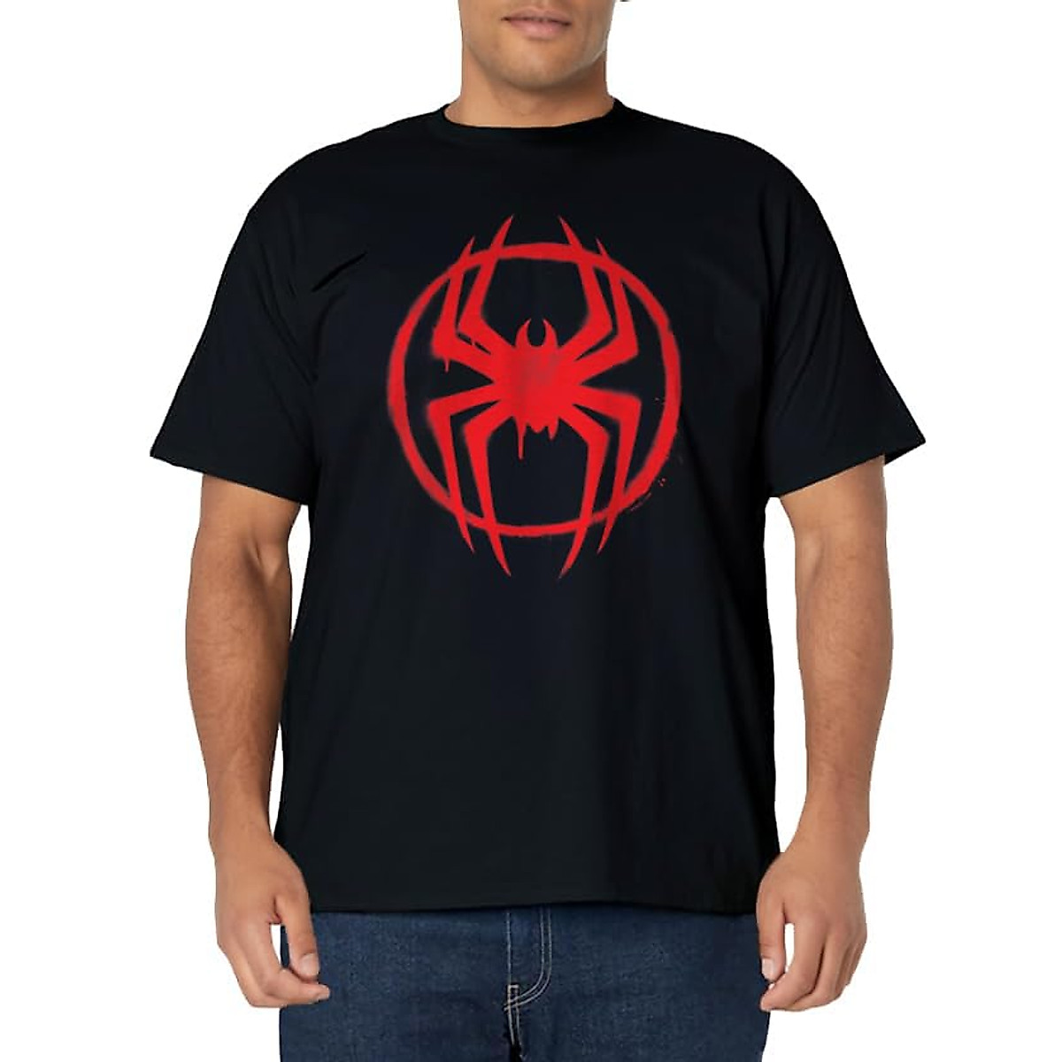 Marvel Spider-Man Across The Spider-Verse Part 1 Miles Logo T-Shirt
