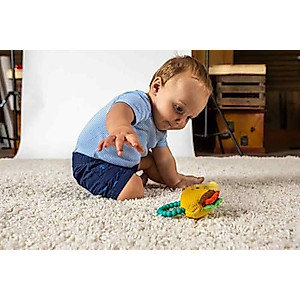 Mary Meyer Sweet Soothie Soft Baby Rattle with Teether Ring, Taco