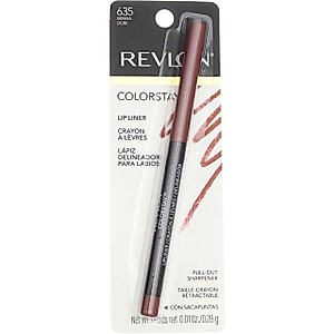 Revlon ColorStay Lipliner with SoftFlex, Sienna [635] 1 ea (Pack of 3)