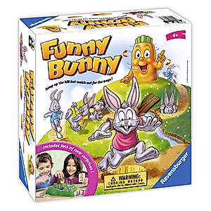 Ravensburger Funny Bunny Game for Boys & Girls Age 4 & Up - A Fun & Fast Family Game You Can Play Over & Over