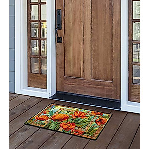 Brumlow Mills Garden Path Front Door Floral Area Rug, 1 ft 8 in x 2 ft 10 in, Rectangle