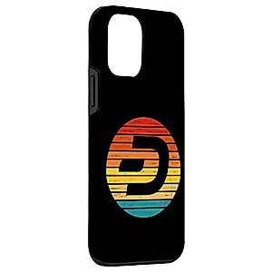 iPhone 12 mini Dash Crypto Vintage Retro Sunset Design 60s 70s Case