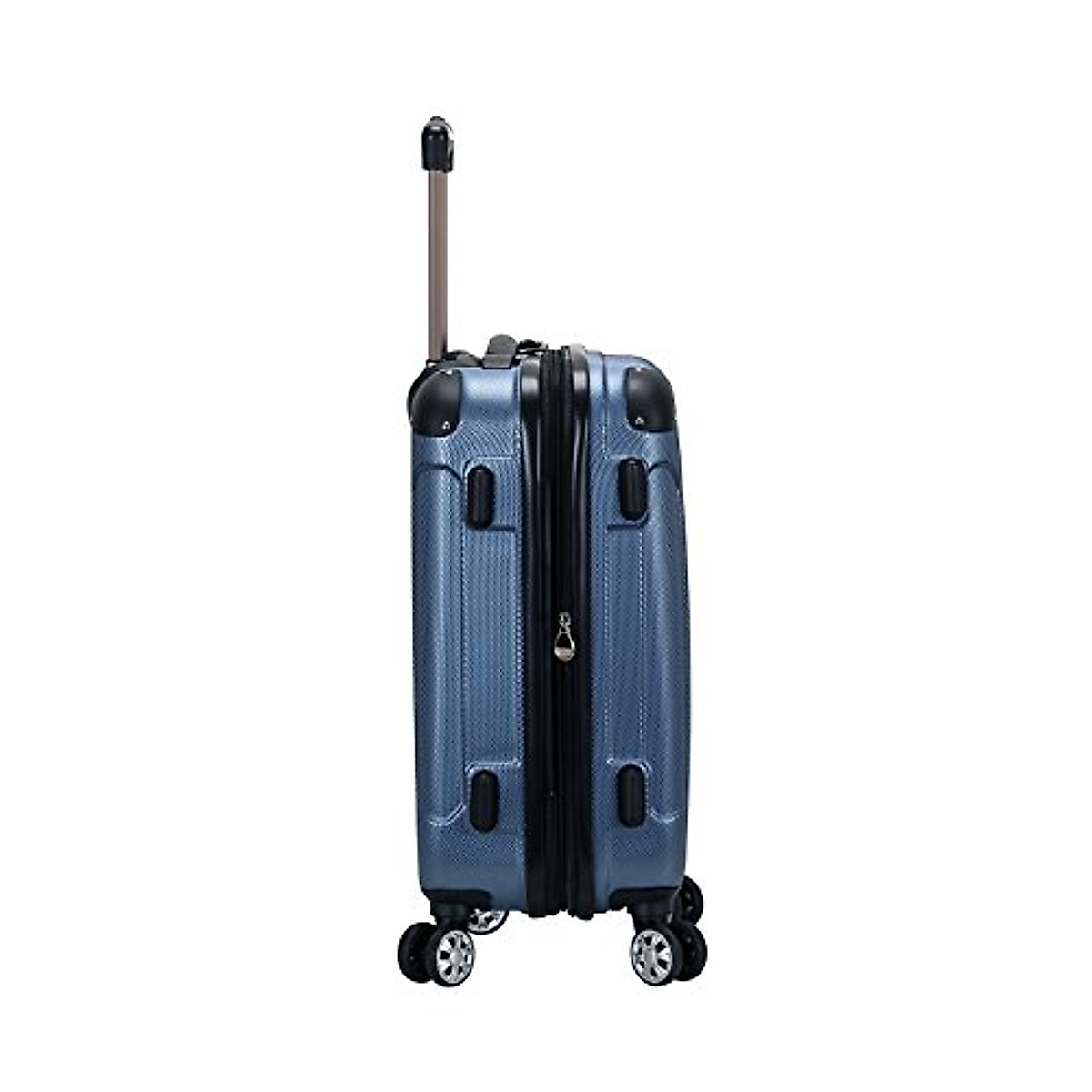 Rockland London Hardside Expandable Luggage with Spinner Wheels, Blue, Carry-On 20-Inch