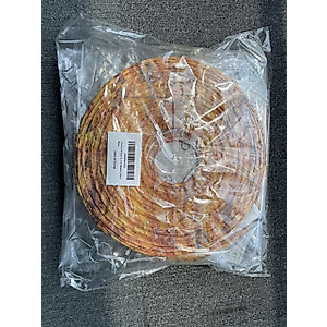 ZeeDix 4 Pack Hanging Paper Fake Wasp Nest Decoy for Outdoor, Home and Garden(8.66"×11",Warm Color)