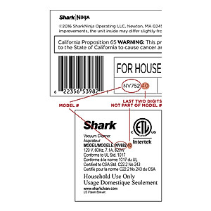 Colorfullife Filters for Shark Rotator DuoClean Powered Lift Away Speed Vacuum NV680, NV681, NV682, NV683, NV800, NV801, NV803, UV810, Replaces Part XHF680 and XFF680
