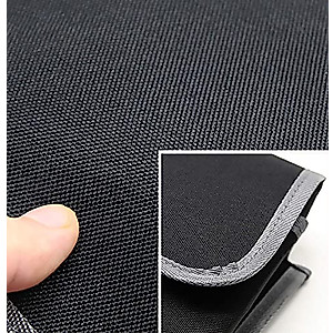 KLEVERISE Car Trunk Hanging Organizer, Backseat Storage Bag 3 Adjustable Shoulder Straps Foldable Car Trunk Grocery Organizer Accessories for Car SUV Van