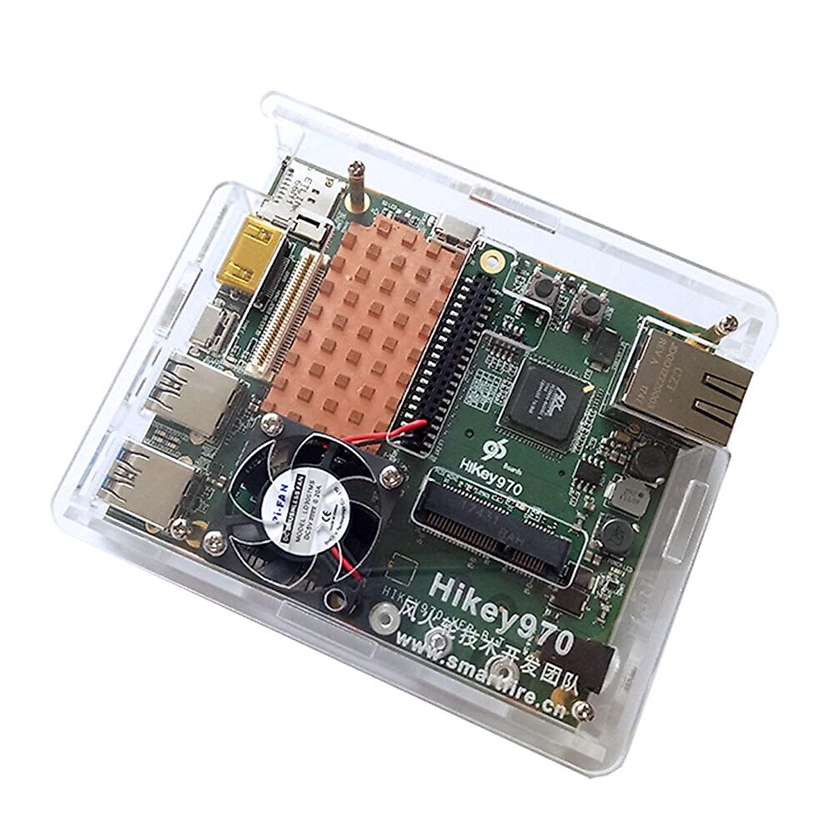 Lysee 3D Printer Parts & Accessories - ShenzhenMaker Clear Acrylic Case for Hikey 970 Development Board