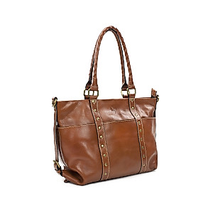 Patricia Nash Carducci Tote Purse for Women - Leather Tote Bag for Women - Designer Handbags For Women - Women Handbags - Leather Purses For Women - Leather Handbags For Women - Tan Leather Purse